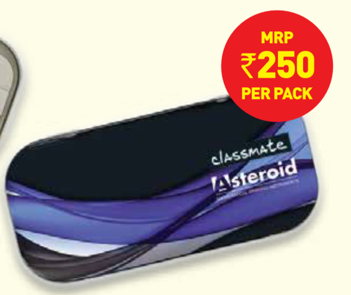 Classmate Asteroid MATHEMATICAL DRAWING INSTRUMENTS-GEOMETRY BOX ...